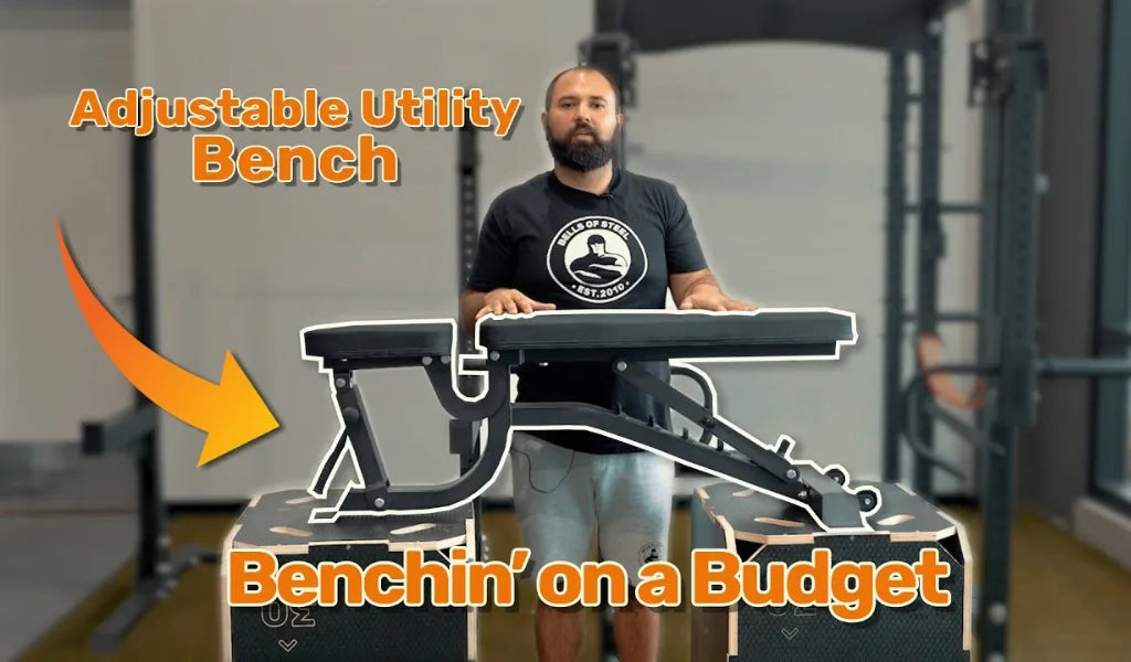 Adjustable Utility Bench: Get More Done with Less – Bells of Steel USA