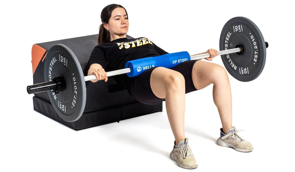 How to Hip Thrust With a Shorter Barbell Bells of Steel USA