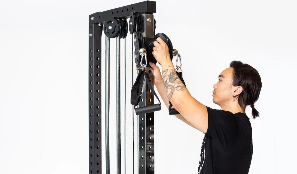Master the Single Arm Cable Tricep Extension at Home – Bells of Steel USA