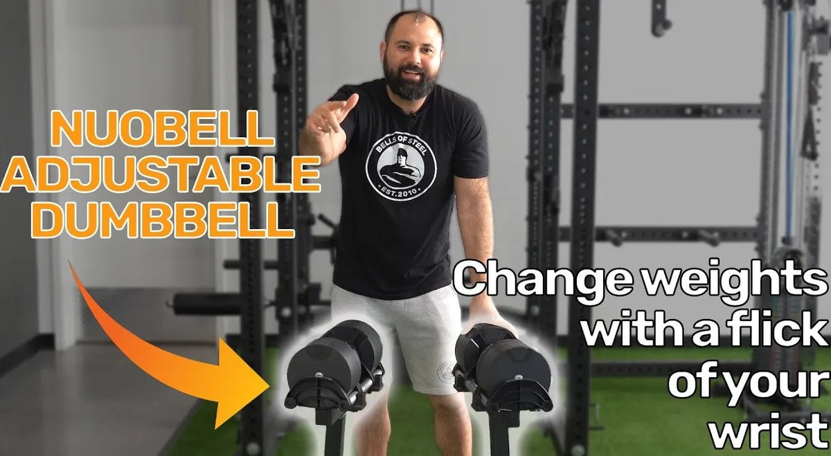 NÜOBELL Adjustable Dumbbells: The Only Dumbbells You'll Ever Need ...