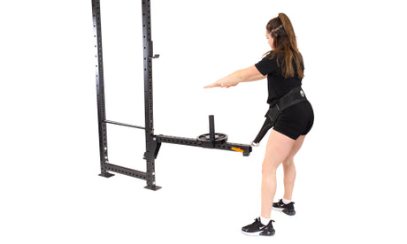 Belt Squat / Lever Arms - Power Rack Attachment - Bells of Steel USA