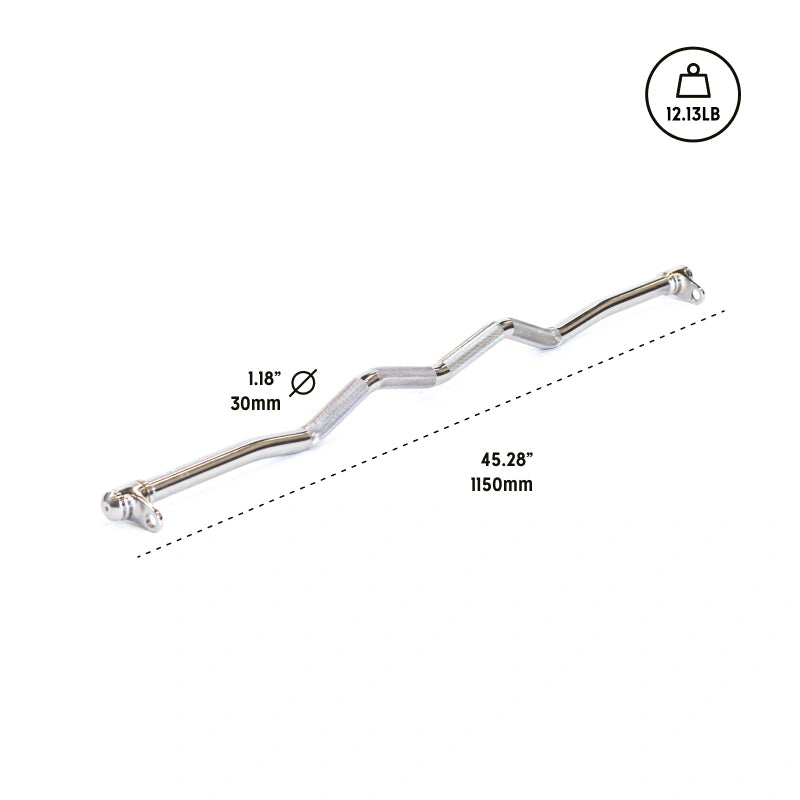 Double Hook EZ Curl Bar Cable Attachment - Bells of Steel USA