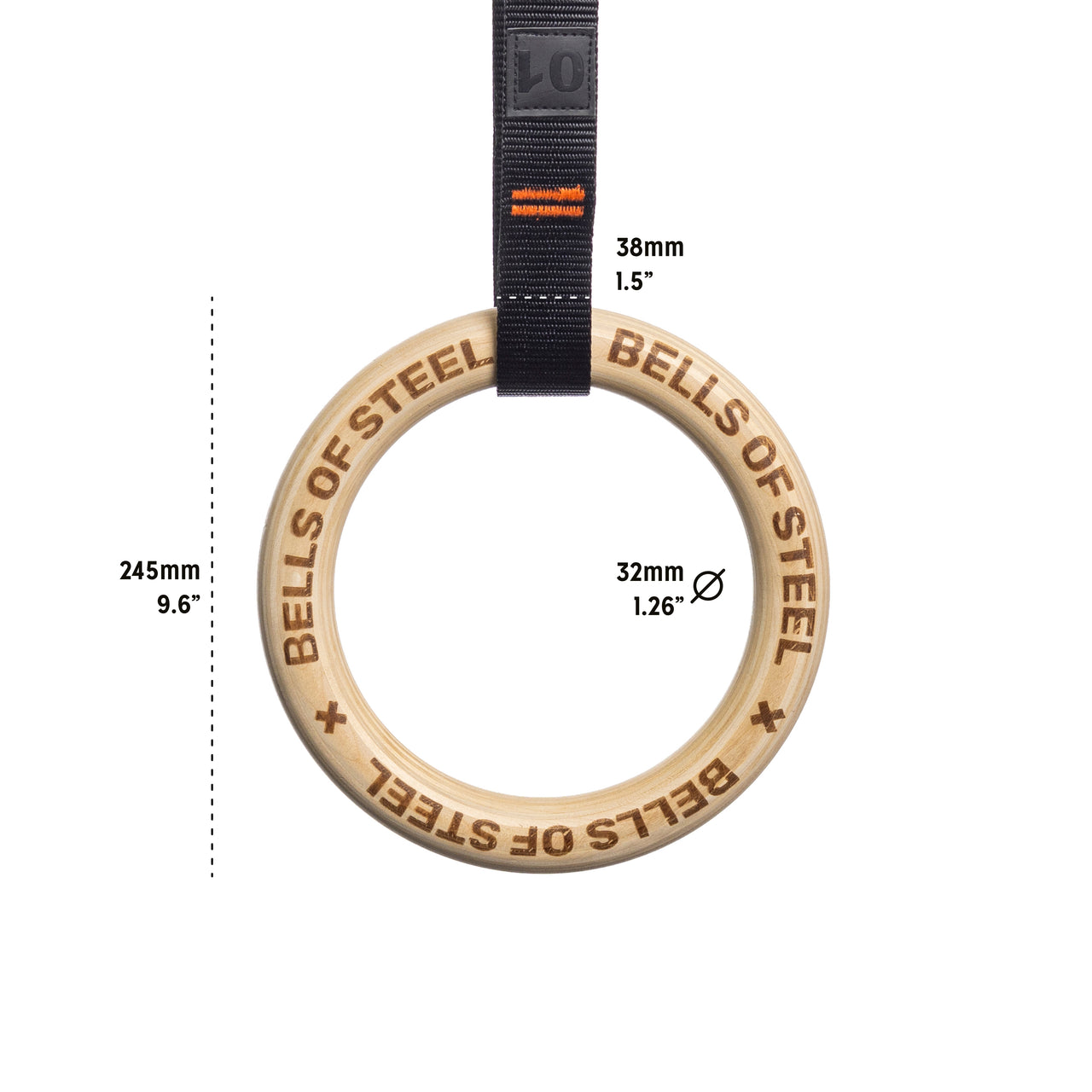 Gymnastics Rings - Bells of Steel USA