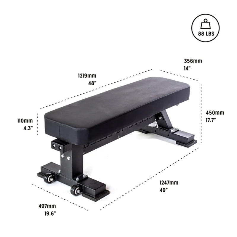 Hero Heavy-Duty Weight Bench - Bells of Steel USA