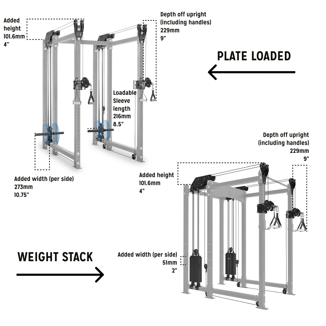 Kraken Rack Attachment for 6 Post Hydra Racks (Single Side) - Bells of ...