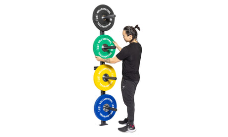 Wall-Mounted Plate Storage Rack - Bells of Steel Canada – Bells of ...