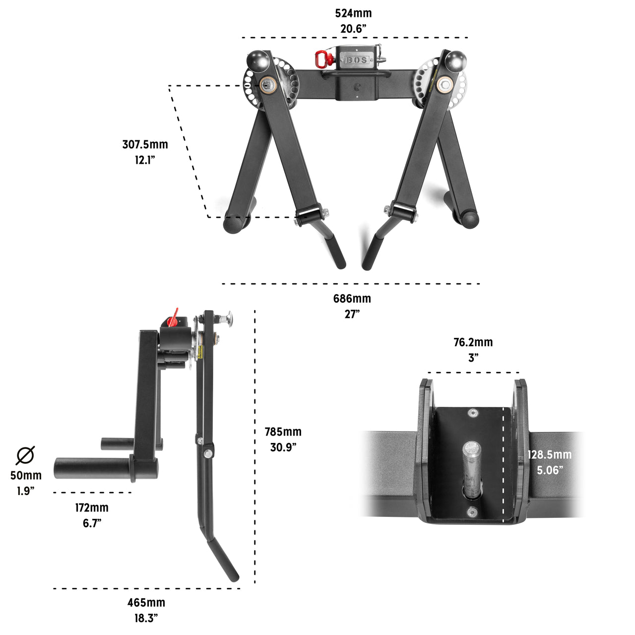 Shoulder Boulder - Lateral Raise Attachment - Bells of Steel USA