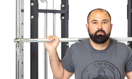 Double Hook Straight Bar Cable Attachment - Bells of Steel USA