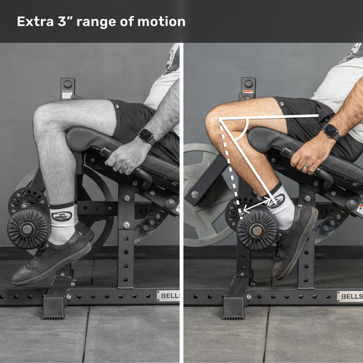 Legacy Leg Extension / Hamstring Curl Machine - Plate Loaded - Bells of ...